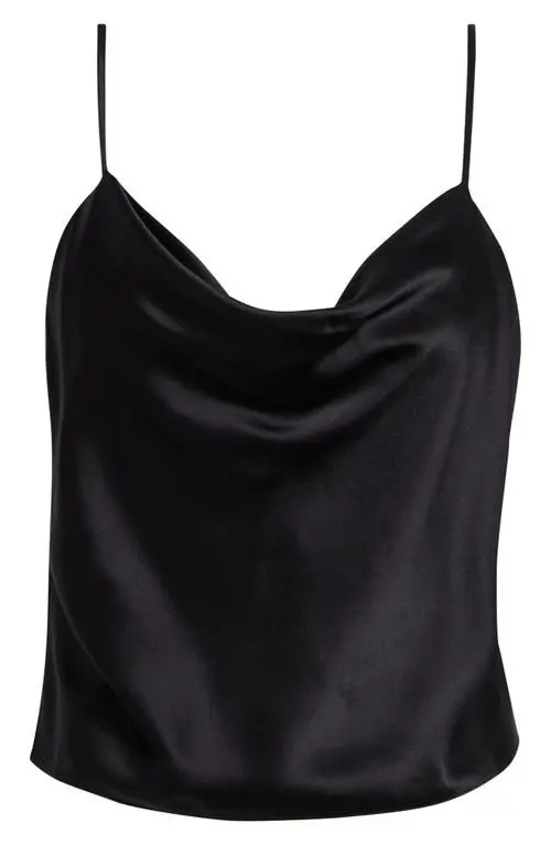 Cinq À Sept Marta Silk Cami - Black