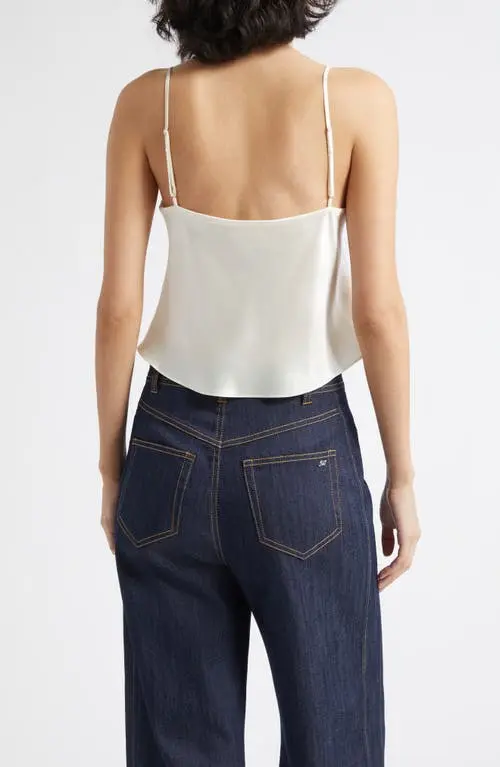 Cinq À Sept Petit Marta Silk Cami - Ivory