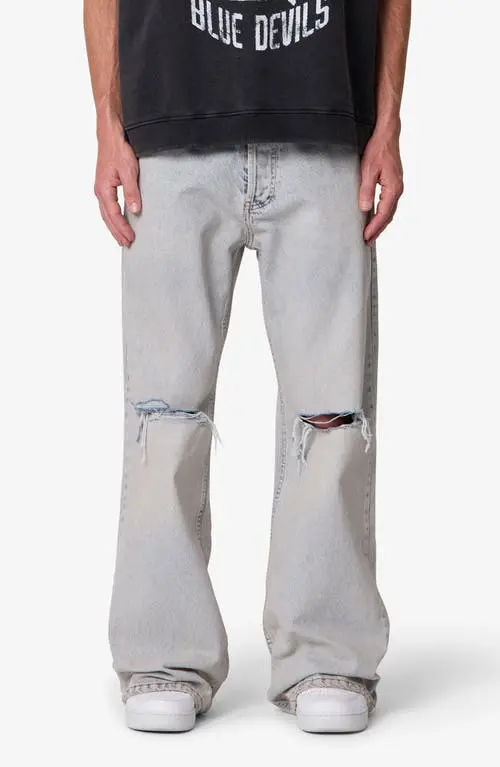 Mnml Distressed Kick Flare Jeans