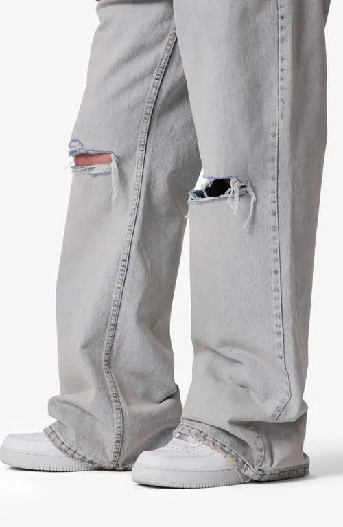 Mnml Distressed Kick Flare Jeans