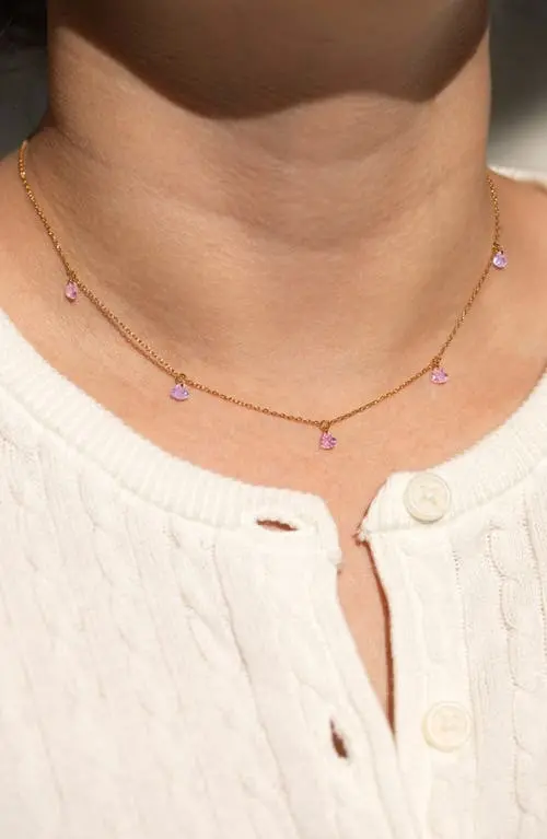GIRLS CREW Heart Station Necklace