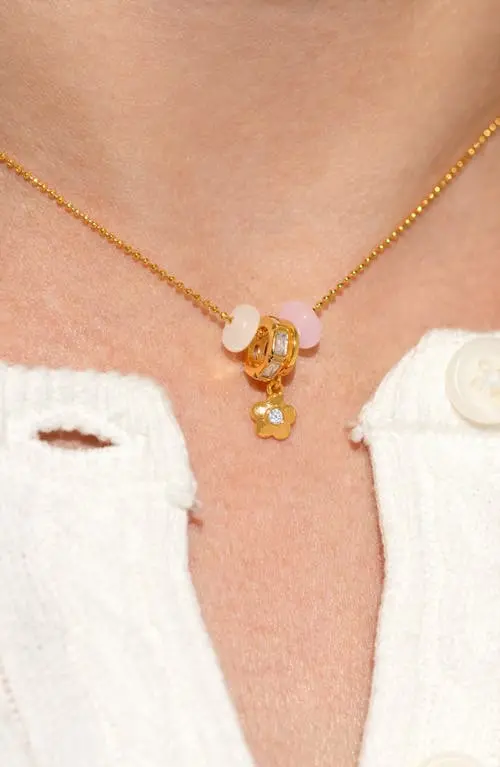 GIRLS CREW Flower Dash Charm Necklace