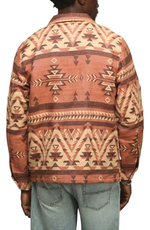 Lucky Brand Geo Jacquard Shirt Jacket
