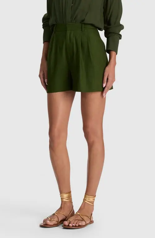 Alice + Olivia Conry Relaxed High Waist Shorts