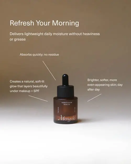 MERIGOLD Hydrate And Glow Facial Oil - White