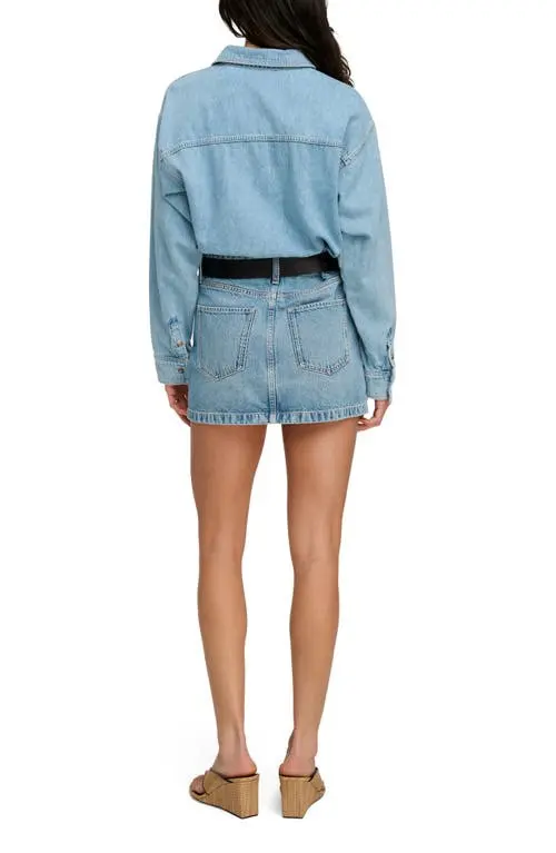 FAVORITE DAUGHTER The Layla Denim Miniskirt