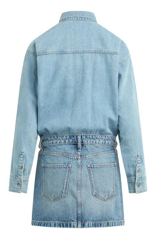FAVORITE DAUGHTER The Layla Denim Miniskirt