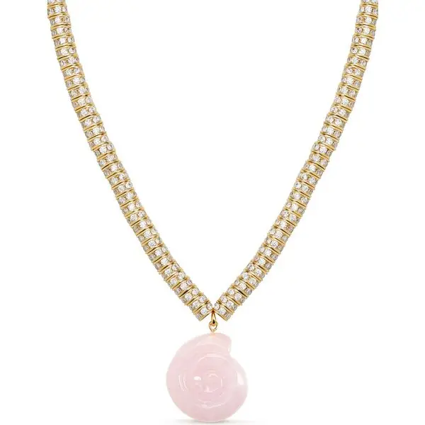 LUV AJ Côte D'azur Pendant Necklace - Gold