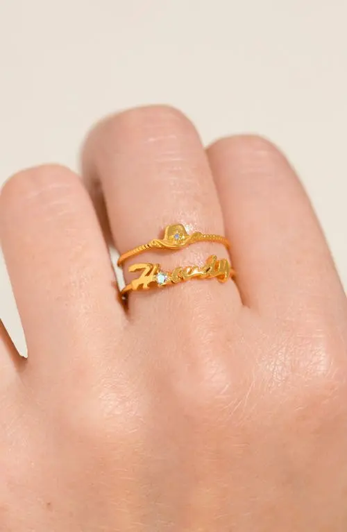 GIRLS CREW Howdy" Cowboy Hat Ring Set