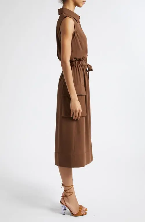 Ramy Brook Payton Sleeveless Shirtdress