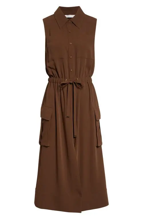 Ramy Brook Payton Sleeveless Shirtdress