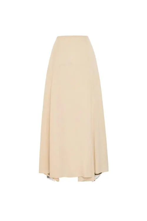 PCFG Lace Panel Maxi Skirt