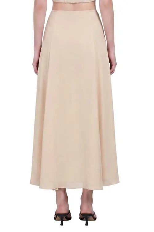 PCFG Lace Panel Maxi Skirt