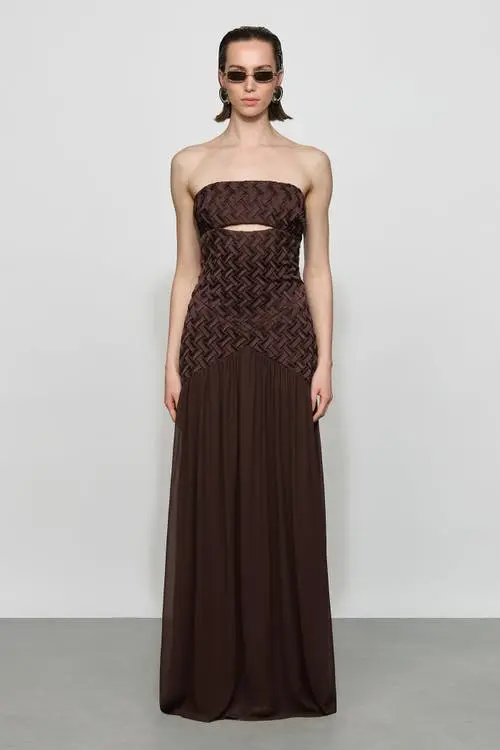 ET OCHS Amara Gown - Espresso