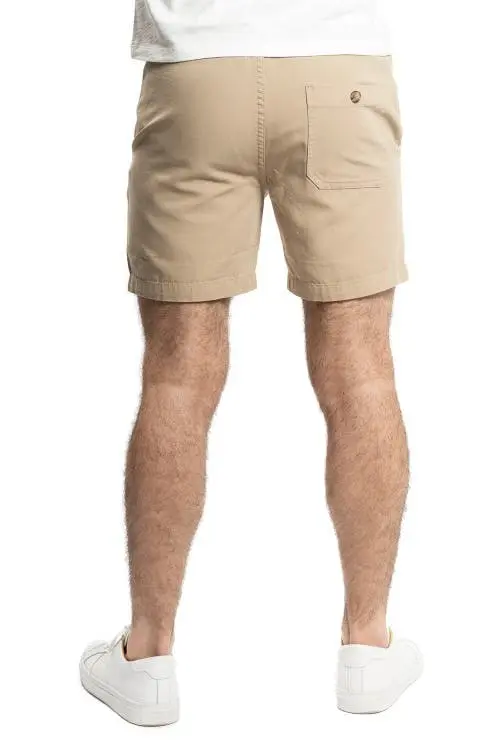 PETER MANNING NYC Dock Shorts 6 Inch - Khaki