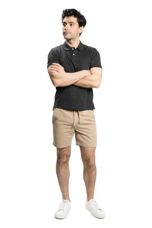 PETER MANNING NYC Dock Shorts 6 Inch - Khaki