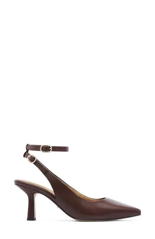 FRANKIE4 Gigi Pointed Toe Pump With Ankle Strap