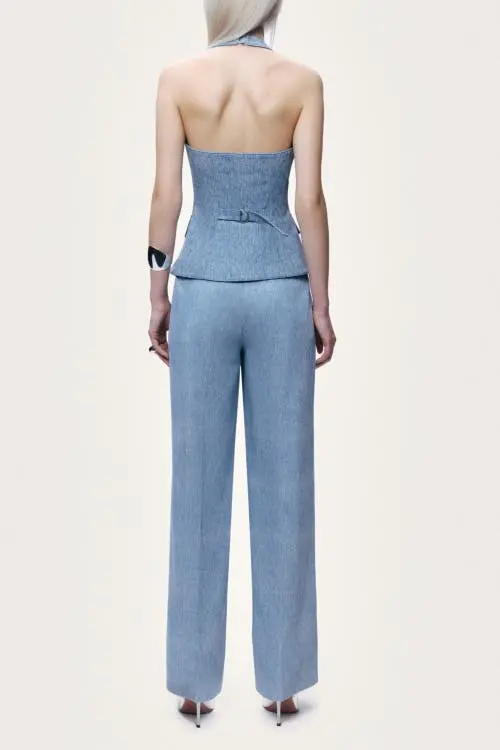 NOCTURNE Wide Leg Trousers