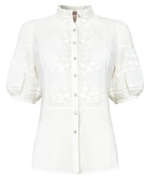JOE BROWNS Lace Embroidered Broderie Anglaise Blouse