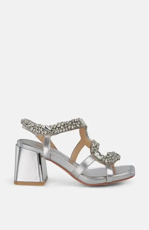 ALMA EN PENA Snake Heel Sandal