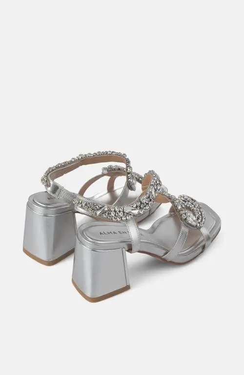 ALMA EN PENA Snake Heel Sandal