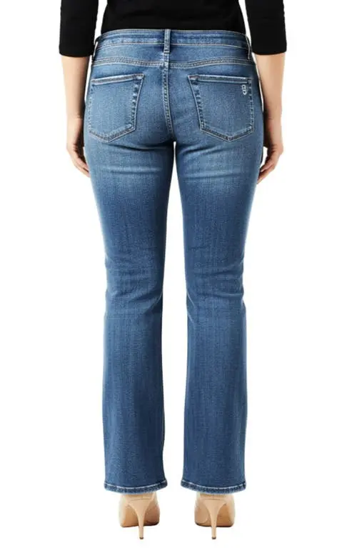 SLINK JEANS High Waist Ankle Flare Jeans