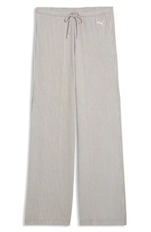 PUMA Ribbed Wide Leg Pants