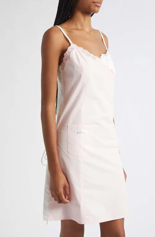 Sandy Liang Chamomile Lace Trim Slipdress