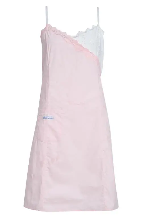 Sandy Liang Chamomile Lace Trim Slipdress