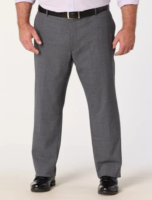 JV REFLEX Big & Tall Tonal Suit Pants