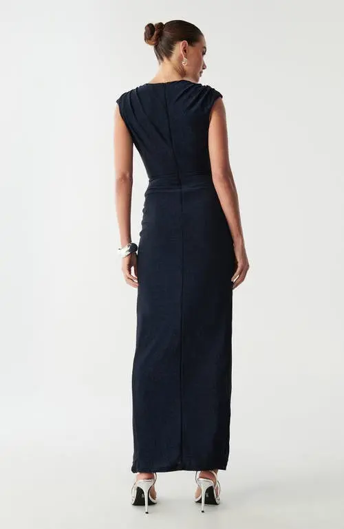 BWLDR Sami Maxi Dress - Navy Blue