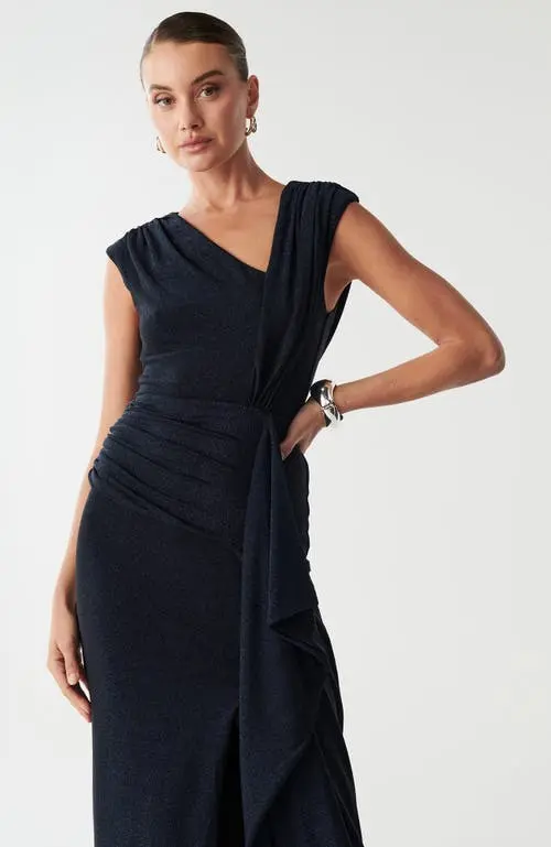 BWLDR Sami Maxi Dress - Navy Blue