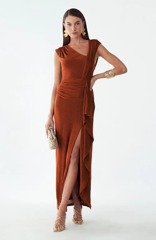BWLDR Amira Maxi Dress - Spice