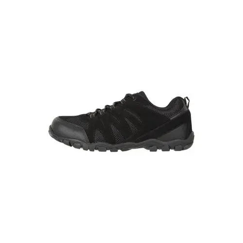 Mountain Warehouse Outdoor Ii Suede Walking Shoes - Black