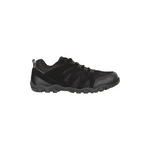 Mountain Warehouse Outdoor Ii Suede Walking Shoes - Black