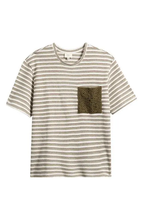CHE Mathias Stripe Jacquard Pocket T-shirt