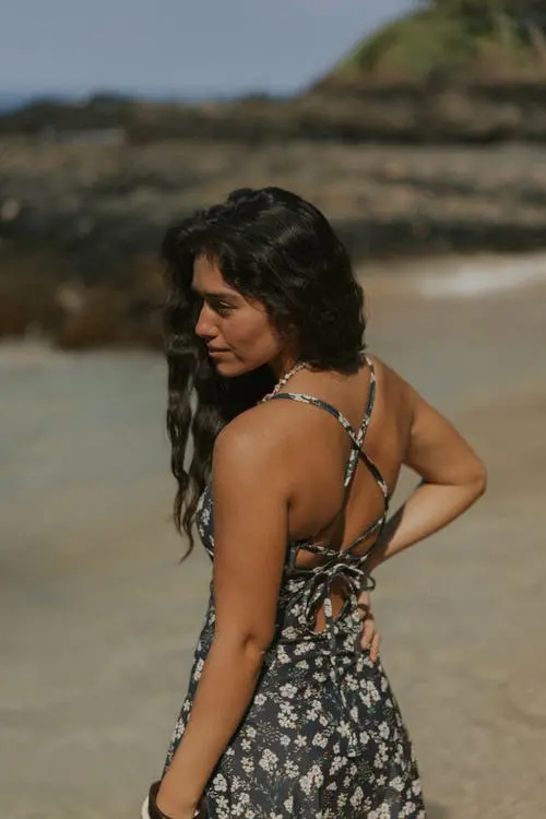 Geode Swimwear Sydney Crisscross Back Swim Dress