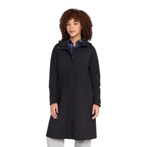 ANIMAL Jade Long Length Waterproof Jacket - Black