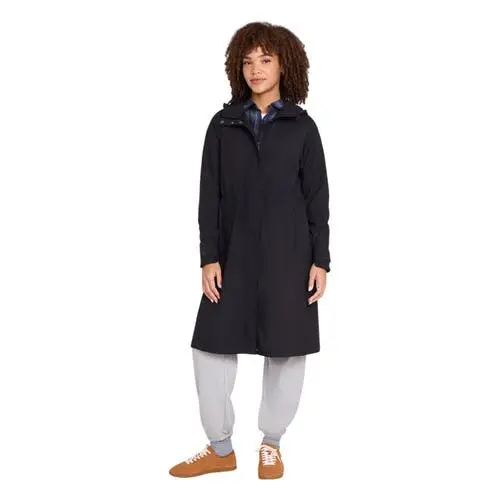 ANIMAL Jade Long Length Waterproof Jacket - Black