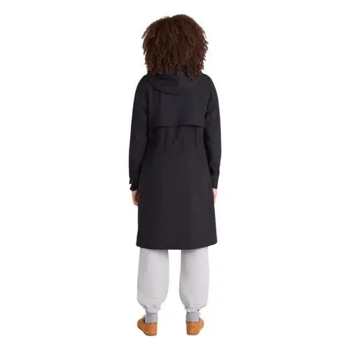 ANIMAL Jade Long Length Waterproof Jacket - Black