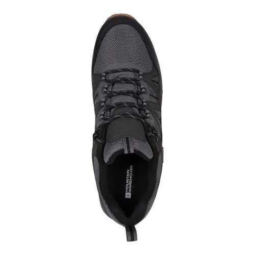 Mountain Warehouse Route Suede Waterproof Outdoor Walking Shoes