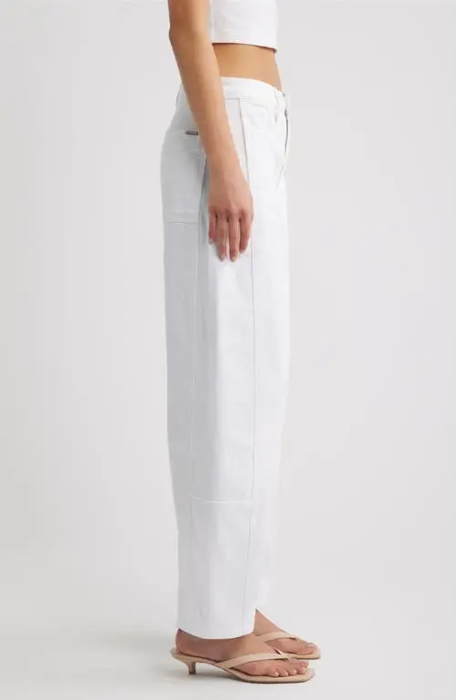 TRACTR Wide Leg Crop Jeans