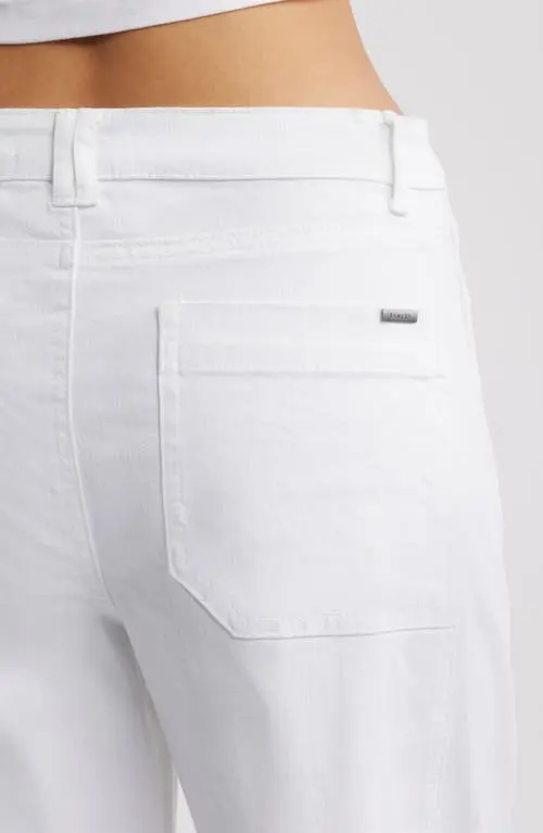 TRACTR Wide Leg Crop Jeans