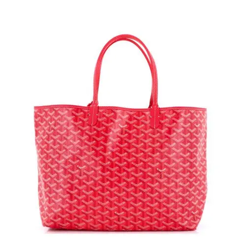 Goyard Saint Louis Reversible Tote Coated Canvas And Printed Canvas Pm