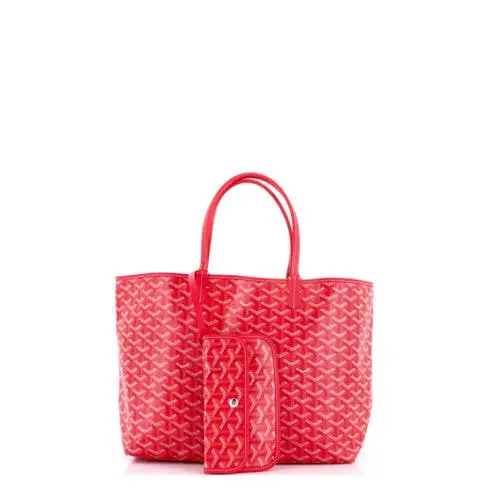Goyard Saint Louis Reversible Tote Coated Canvas And Printed Canvas Pm