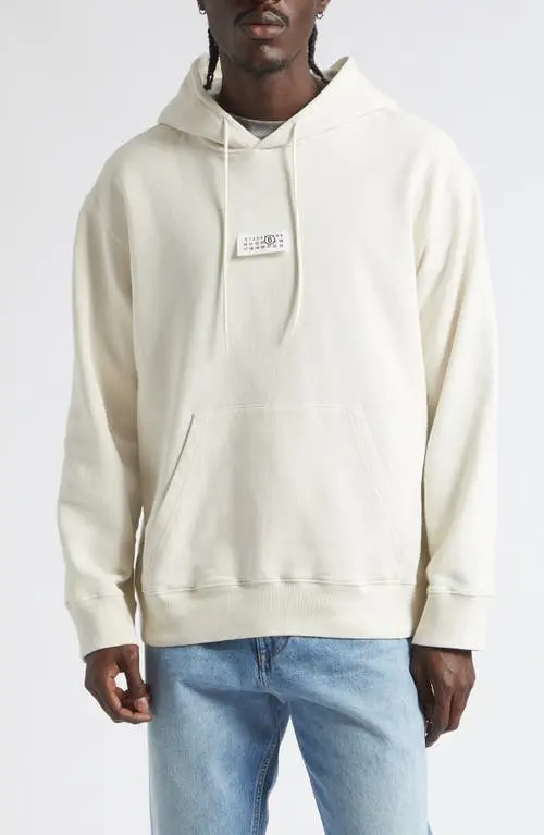 MAISON MARGIELA Cotton Hoodie - Ecru