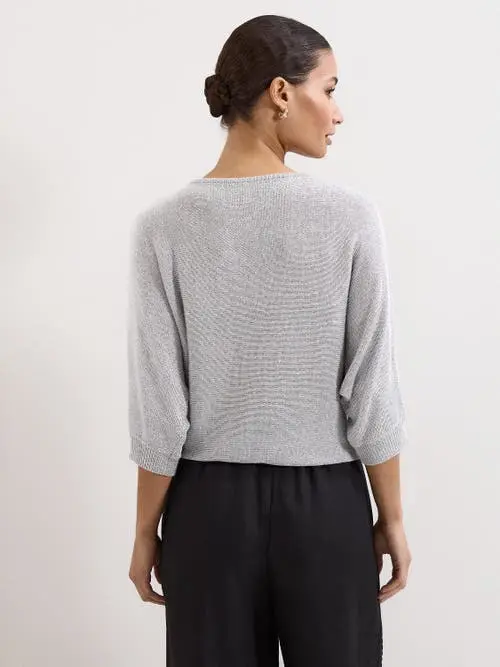 PHASE EIGHT Cristine Metallic Knitted Jumper