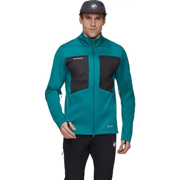 MAMMUT Ultimate Viii So Jacket - Deep Teal/black