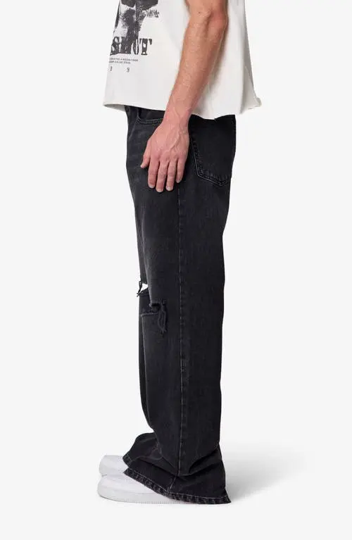 Mnml Distressed Kick Flare Jeans