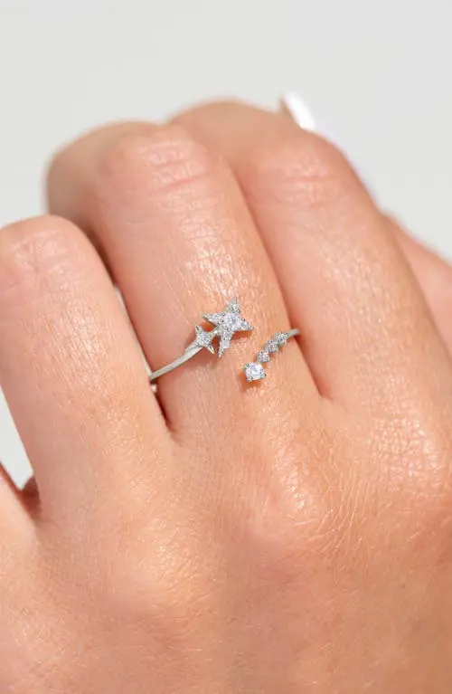 GIRLS CREW Interstellar Adjustable Ring - Silver